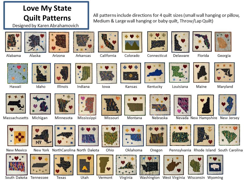 State Quilts – QuiltVtShop